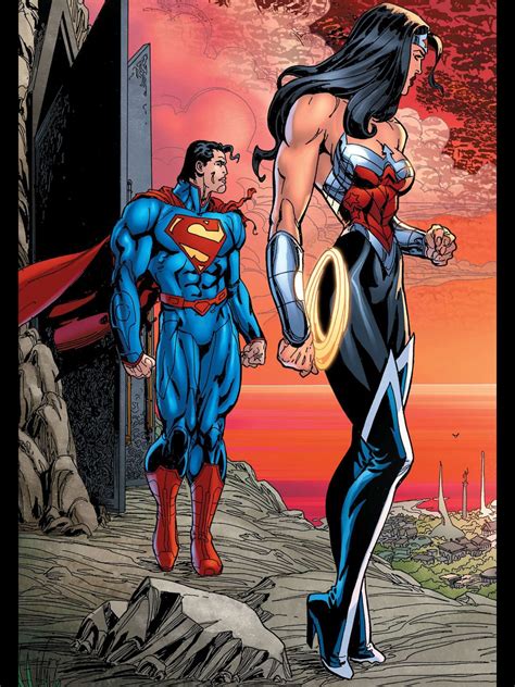Superman And Wonder Woman Superman Wonder Woman Wonder Woman Dc Comics Art