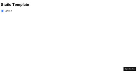 Custom Checkbox Button Codesandbox