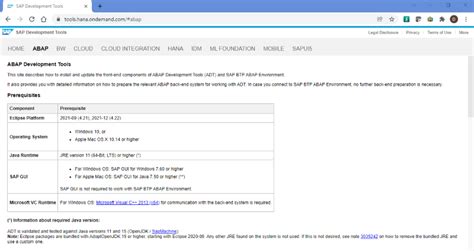 how to install abap development tools