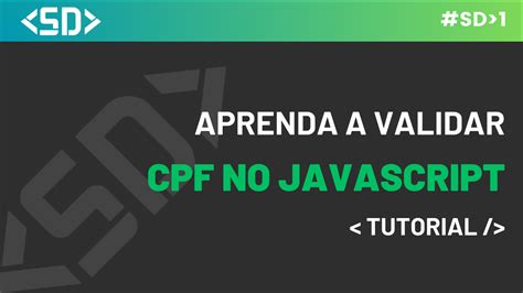Validar CPF no JavaScript Solução DEV
