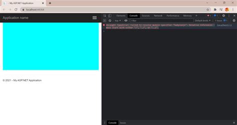 Uncaught TypeError Failed To Resolve Module Specifier Babylonjs