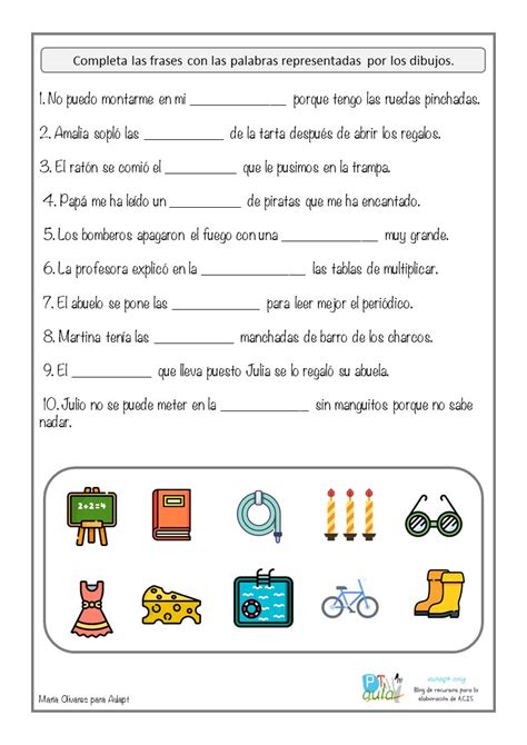 Fichas De Lectoescritura Completar Frases Porn Sex Picture