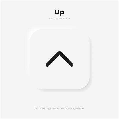 Premium Vector 3d Upload Button Icon Uploading Icon Up Arrow Bottom