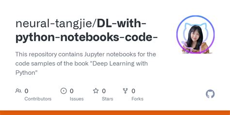 Github Neural Tangjie Dl With Python Notebooks Code This Repository