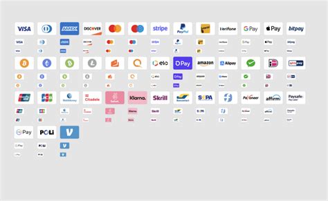 Payment Methods Icon Set Figma Free Figma Free Premium UI Kits