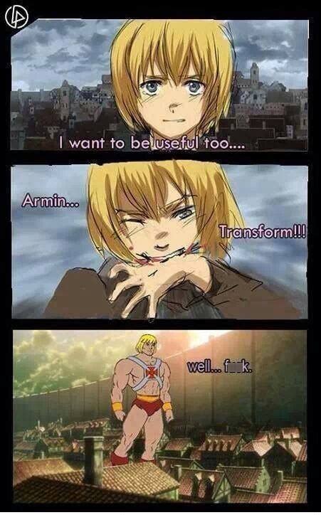 Hey Guys Whats Going On Anime Meme Funny Anime Pics Manga Anime Attack On Titan Funny