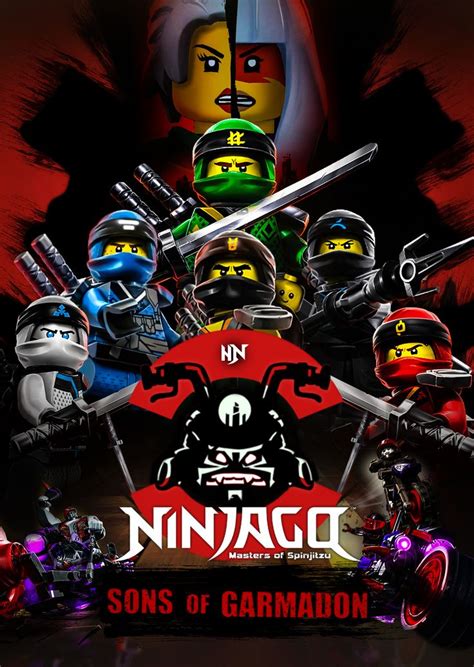 Lego Ninjago Sons Of Garmadon Poster Lego Ninjago Lego Ninjago Movie Ninjago