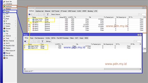 Tutorial Mudah Setting Bridge Di Mikrotik Dan Penjelasan Lengkapnya