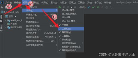 如何把idea的工具栏调至左侧显示 怎么把idea文件栏移到左边去 csdn博客