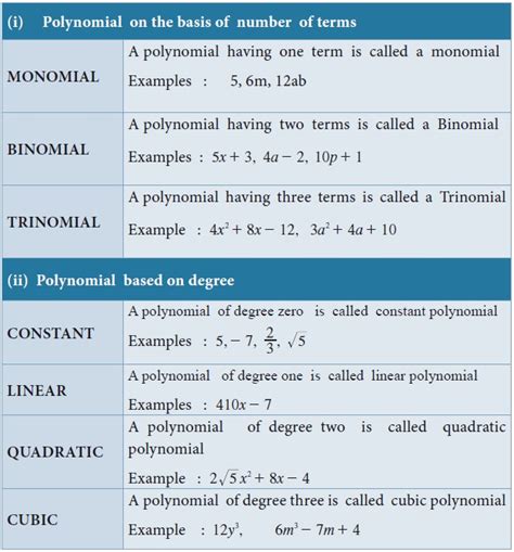 polynomials explanation example solved problems algebra maths