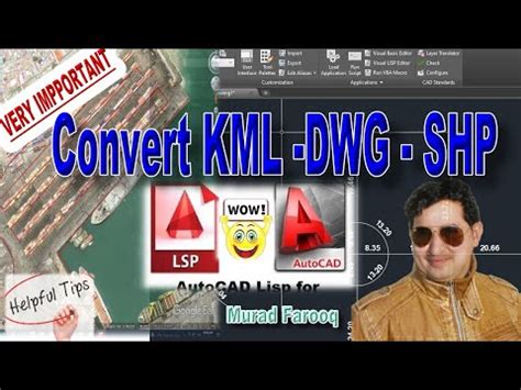 How To Export And Import KML Shapefile Dwg File To AutoCAD And AutoCAD