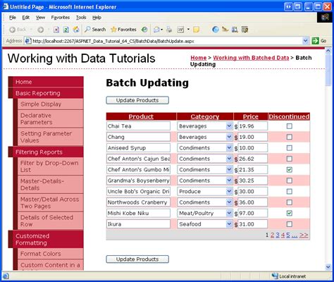 batch updating vb microsoft learn