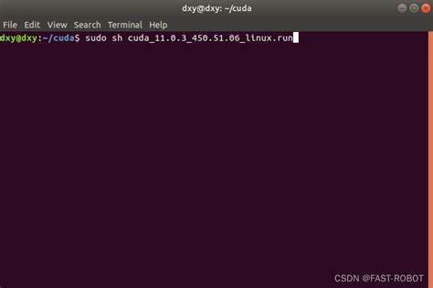 ubuntu18 04安装cuda和cudnn csdn博客