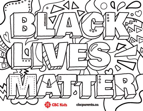BLM Coloring Sheet Project Coloring Nation