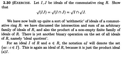 solved let j be ideals of the commutative ring r show