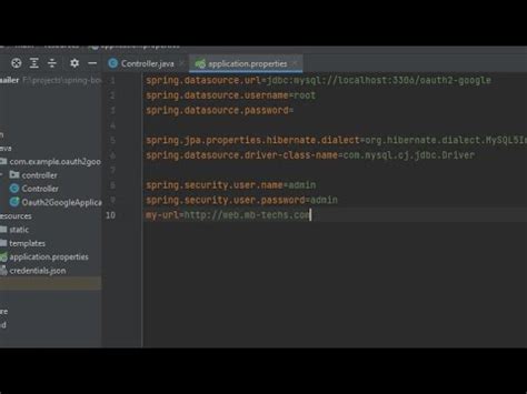 How To Access A Value Defined In The Application Properties File In