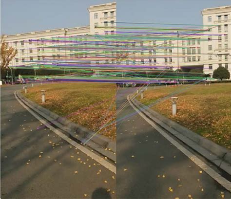 an example of orb feature matching no rejection of mismatch download scientific diagram