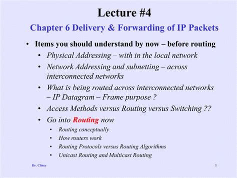 unicast routing protocols 1
