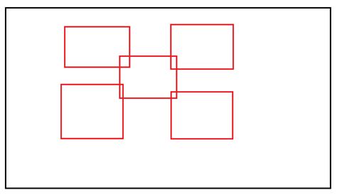 Python How To Calculate Area Outside Bounding Boxes Stack Overflow