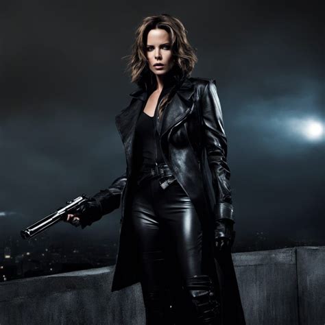 Kate Beckinsale As Selene From Underworld Films Series Ai Generated Artwork Nightcafe Creator