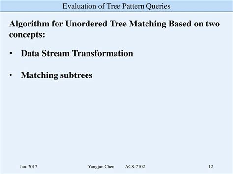 evaluation of tree pattern queries ppt download