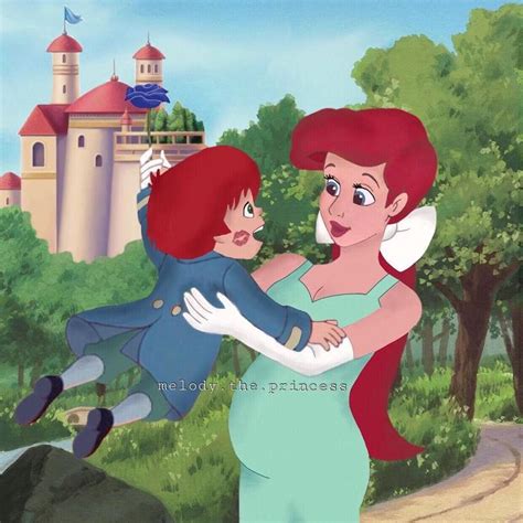 Princess Melody On Instagram Ariel Pregnant Of Melody🤰🏻 Arielaaronmelodyarielpregnant