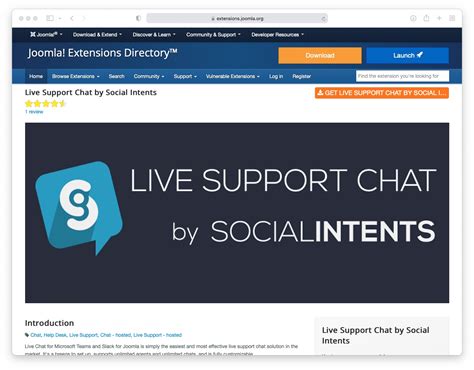 Add Live Chat To Your Joomla Website Social Intents Knowledge Base
