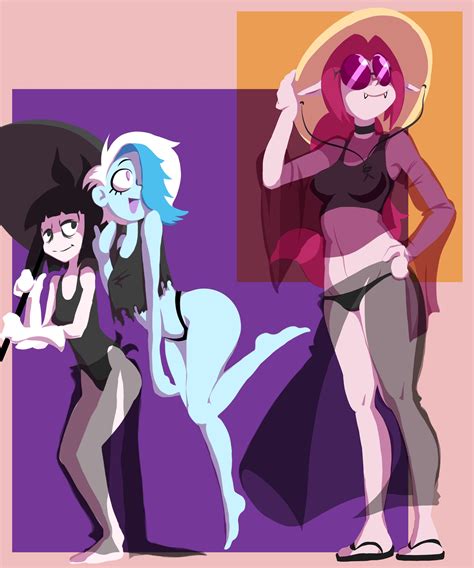 Creepy Susie Phantasma Phantom Gothetta Gruftine At The Beach Scooby Doo And The Ghoul School