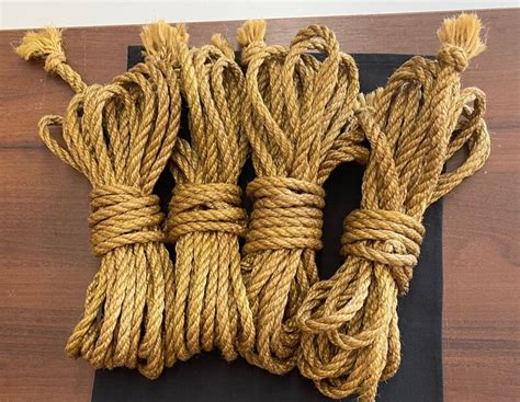 Bdsm Shibari Rope Set Suspension Rope Kit 4pcs 2625 031 Etsy Australia