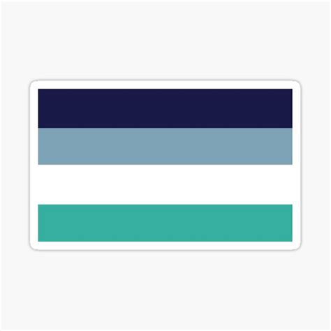 Oriented Aromantic Asexual Aroace Pride Flag Sticker By Leetrent98 Redbubble