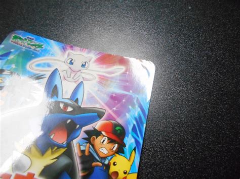 Pokemon Aonami Line Traine Card 1 Day Free Ticket Mew Lucario Etc 1290 Ebay