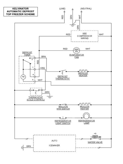 Wiring Diagram Of Refrigeration System