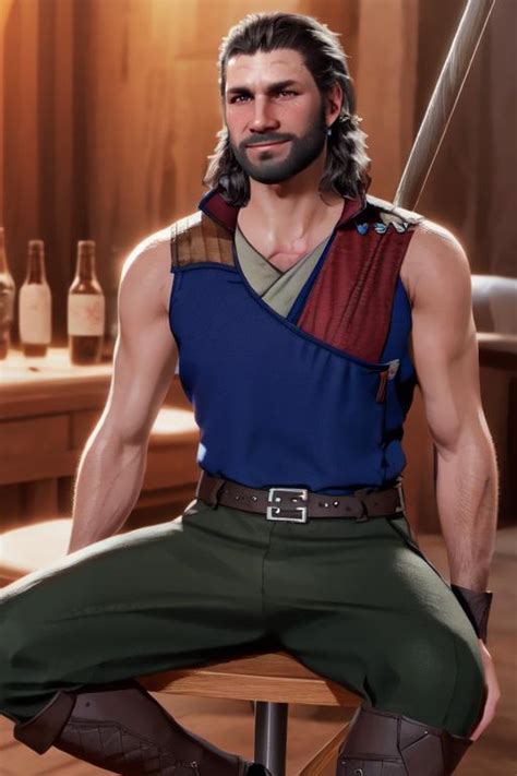 Gale Dekarios Of Waterdeep Baldurs Gate 3 Images Generated With Ai
