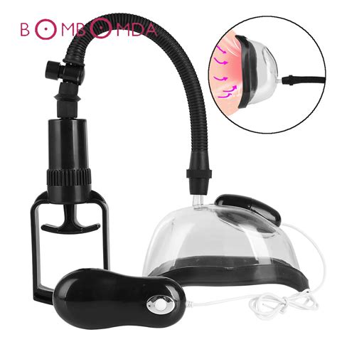 Vacuum Pumps Breast Enhancer Vibrator Vagina Nipple Sucker Breast Enlargement Pump Clitoris