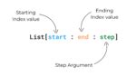 Python Indexing Slicing And Step Argument In A Detail Allinpython