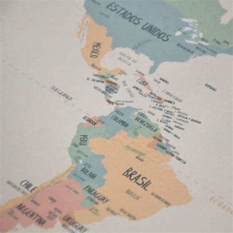 Descubrir Imagem Mini Mapa Planisferio Con Nombres Thptletrongtan The