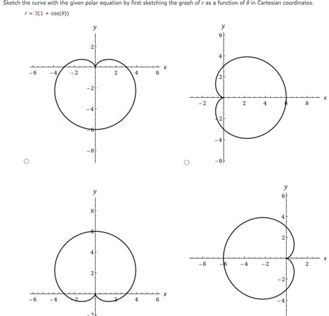 solved sketch the curve with the given polar equation by