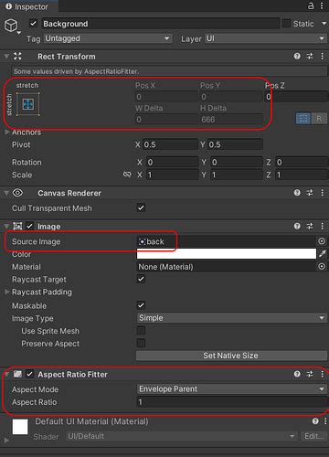 how can i make an image maintain it s aspect ratio in unity ui questions and answers unity