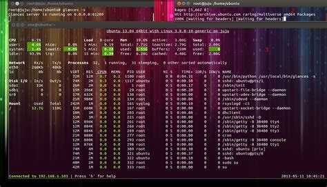 Command Line What System Monitoring Tools Are Available Ask Ubuntu