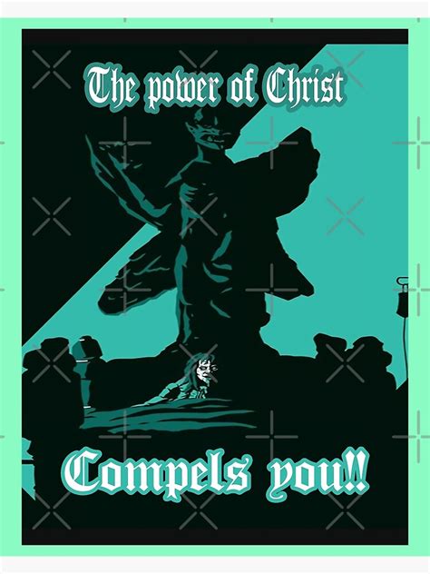 The Power Of Christ Compels You Classic Old Fashioned Black Hot Idea Poster For Sale By