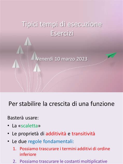 lezione06 analisitempitipici pdf combinatorics applied mathematics