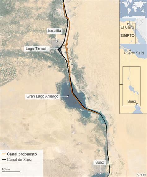 El Nuevo Canal De Suez La Faraónica Obra Que Egipto Construyó En Sólo Un Año Bbc News Mundo