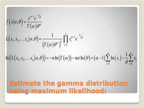 ppt estimation of the gamma function powerpoint presentation free download id 1022708