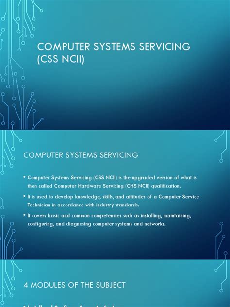 computer systems servicing css ncii pdf server computing operating system