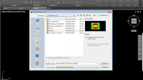 Cómo guardar un archivo en autocad YouTube