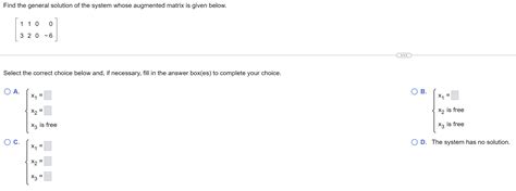 solved find the general solution of the system whose