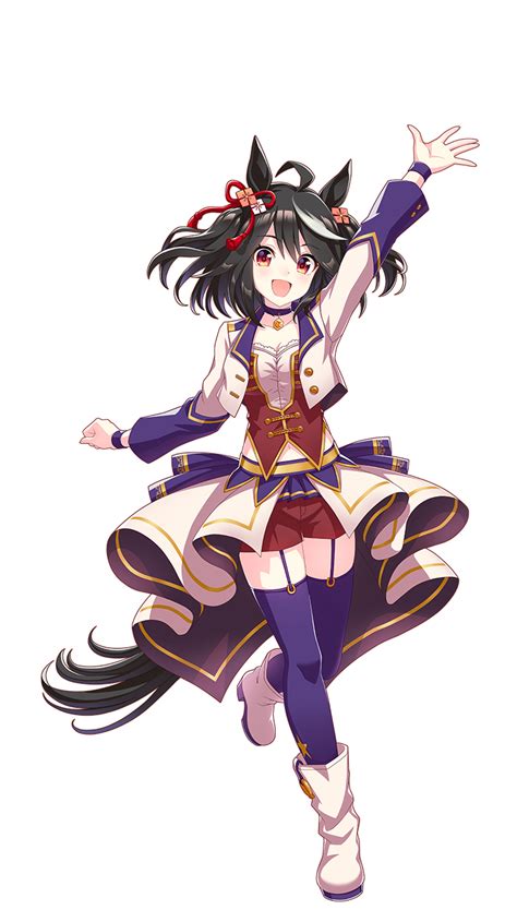 Kitasan Black Umamusume Umamusume Highres Official Art 1girl Ahoge Alternate Costume