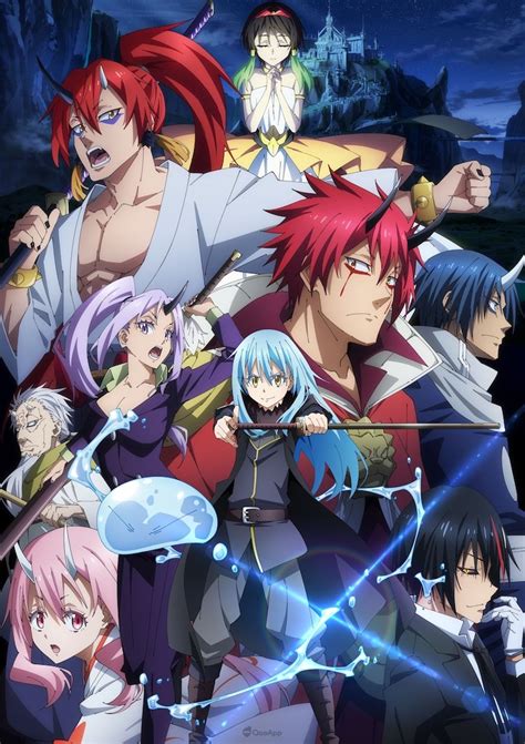 That Time I Got Reincarnated As A Slime Scarlet Bond Anime Film Divulga Novo Pôster E Estreia