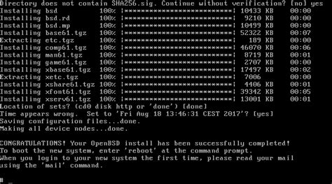 tutorial how to install openbsd 6 1 step by step gabsoftware