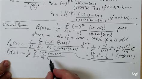 lecture 41 part 2 legendre polynomials youtube